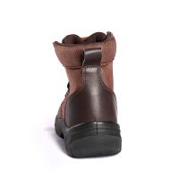 China Shengjie Footwear Lace Up Cut Steel Toe PU Sole Protection Shock Function Anti Slip Work Boots Safety Shoes for sale