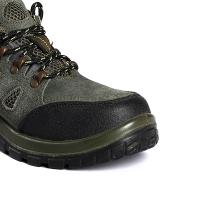 China Work Boots Labor Protective High Quality Footwear Anti-smash Functions Comfortable Microfiber Leather 2024 Safety Shoes for sale