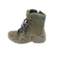 China Shengjie Hiker Boots Soft Metal Eyelets Light Mesh Lining Beige Fashion Walking for Hiking Unisex Outdoor Shoes for sale