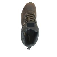 China Shengjie Factory New Stylish Nubuck Leather Hiking Boots with Breathable BK Mesh Lining Anti-slip Outdoor Shoes for sale