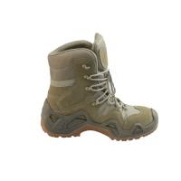 China Shengjie OEM Brand Waterproof Upper Nubuck Cow Leather Oxford Fabric Hiking Sole PU Soft Boots Outdoor Shoes for sale