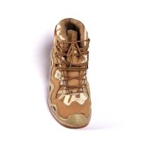 China Shengjie Breathable Mesh Fabric Light Cow Leather Boots with Durable PU Rubber Outsole High Quality Outdoor Shoes for sale