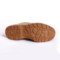 China Shengjie Breathable Mesh Fabric Light Cow Leather Boots with Durable PU Rubber Outsole High Quality Outdoor Shoes for sale