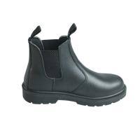 China Shengjie Breathable Steel Toe Safety Shoes With Slip Resistant Rubber Sole Leather Work Goodyear Safety Shoes for sale