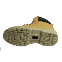 China Shengjie High Quality Goodyear Protection Work Footwear Steel Toe Cap And Slip Resistant Rubber Sole Safety Shoes for sale