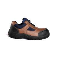 China Shengjie Low Cut Steel Toe Safe Footwear GENUINE LEATHER Anti Slip Puncture Resistant CE Certificate Safety Shoes for sale