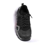 China Fly Knit Steel Toe Anti Slip Shock Absorption Safety Shoes With Kevlar Midsole for sale