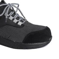 China Shengjie Shock Absorption Function Fly Knit Breathable Shoe with Lace-up and EVA Insole Material S3 Safety Shoes for sale