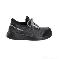 China Shengjie Shock Absorption Function Fly Knit Breathable Shoe with Lace-up and EVA Insole Material S3 Safety Shoes for sale