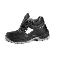 China Footwear Lace Up Cut Steel Toe PU Sole Protection Shock Function Anti Slip Work Boots Safety Shoes for sale