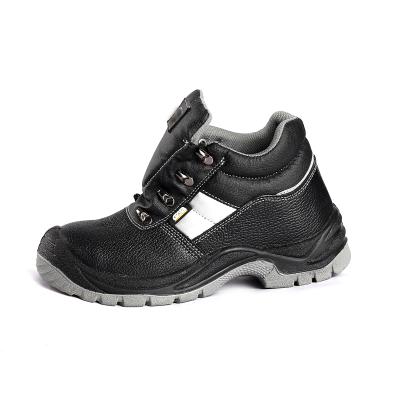 China Footwear Lace Up Cut Steel Toe PU Sole Protection Shock Function Anti Slip Work Boots Safety Shoes for sale