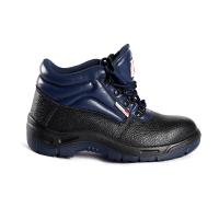 China Steel Toe Embossed Cow Leather Unisex Gender Toe Type  Outdoor Shoes Safety Shoes for sale