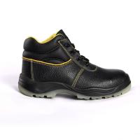China Steel Toe Safety Shoes with Heat Resistant PU/PU Outsole and Breathable Insole for sale