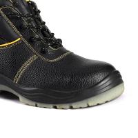 China Steel Toe Safety Shoes with Heat Resistant PU/PU Outsole and Breathable Insole for sale