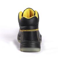 China Steel Toe Safety Shoes with Heat Resistant PU/PU Outsole and Breathable Insole for sale