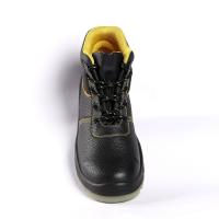 China Steel Toe Safety Shoes with Heat Resistant PU/PU Outsole and Breathable Insole for sale
