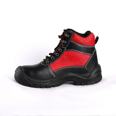 China Heat Resistant Steel Toe Safety Shoes with PU Outsole and Breathable Mesh Lining for sale