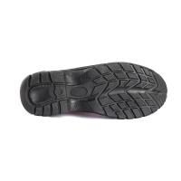 China Heat Resistant Steel Toe Safety Shoes with PU Outsole and Breathable Mesh Lining for sale