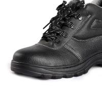 China Unisex Safety Shoes with Steel Toe for Heat Protection Genuine Leather OEM CE Customized Work Boots for sale