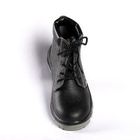 China Factory Genuine Leather Breathable Work Boots with Mesh Lining and EVA Insole Safety Shoes for sale