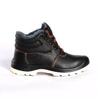 China Steel Toe Embossed Cow Leather Unisex Gender Toe Type  Outdoor Shoes Safety Shoes for sale