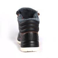 China Steel Toe Embossed Cow Leather Unisex Gender Toe Type  Outdoor Shoes Safety Shoes for sale