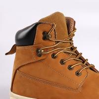 China ODM S3 Customize LOGO Microfiber Leather Mid Cut Safety Shoes with Steel Toe and Plate Worl Boots for sale