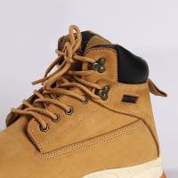 China Mesh Lining Steel Toe Heat Resistant PU/PU Outsole Safety Boots for Men Safety Shoes for sale