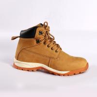 China Mesh Lining Steel Toe Heat Resistant PU/PU Outsole Safety Boots for Men Safety Shoes for sale