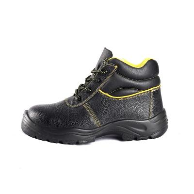 China Steel Toe Unisex Safety Boots with Genuine Leather and Metal Protection Work Shoes for sale