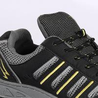 China Black Yellow Safety Toe Work Boots EU 36-47 for Warehouse and Distribution for sale