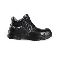 China Embossed Genuine Leather Factory Steel Toe Safe Metal Protection OEM Worker Man Women Safety Shoes for sale