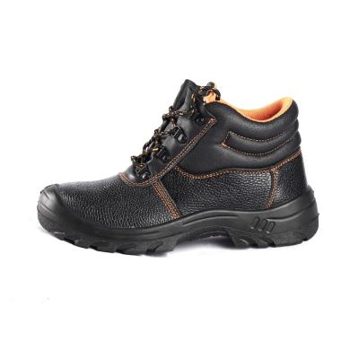 China Unisex Genuine Leather Breathable Footwear With Heat Resistant/Oil Resistant PU/PU Outsole Safety Shoes for sale