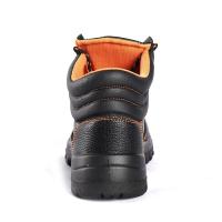 China Unisex Genuine Leather Breathable Footwear With Heat Resistant/Oil Resistant PU/PU Outsole Safety Shoes for sale
