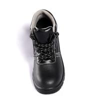 China Breathable Cowhide Leather Safety Shoes with Metal Toe Protection S3 S2 Brand Work Boots for sale