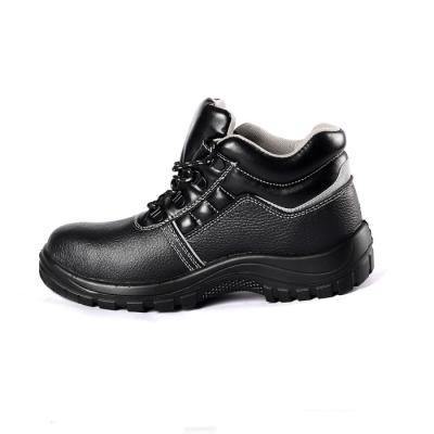 China Breathable Cowhide Leather Safety Shoes with Metal Toe Protection S3 S2 Brand Work Boots for sale
