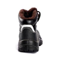 China Factory Standard Metal Protected Genuine Leather Unisex with Steel Toe and PU Outsole Safety Shoes for sale