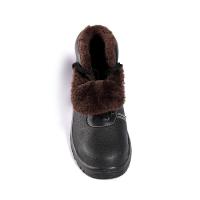 China Factory Standard Metal Protected Genuine Leather Unisex with Steel Toe and PU Outsole Safety Shoes for sale