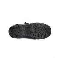 China Factory Standard Metal Protected Genuine Leather Unisex with Steel Toe and PU Outsole Safety Shoes for sale