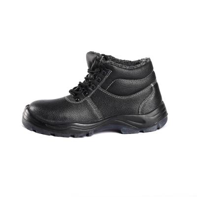 China SBP Steel Toe Work Footwear with Genuine Leather and Heat Resistant PU/PU Outsole Safety Shoes for sale