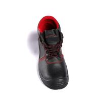 China Factory Unisex Steel Toe Work Boots with PU/PU Outsoles for Enhanced Protecteive Safety Shoes for sale