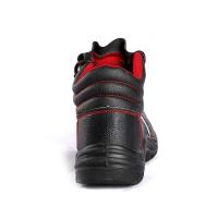 China Factory Unisex Steel Toe Work Boots with PU/PU Outsoles for Enhanced Protecteive Safety Shoes for sale