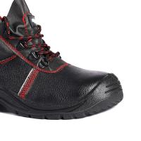 China Factory Unisex Steel Toe Work Boots with PU/PU Outsoles for Enhanced Protecteive Safety Shoes for sale