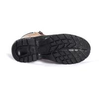 China Footwear Lace Up Cut Steel Toe PU Sole Protection Shock Function Anti Slip Work Boots Safety Shoes for sale