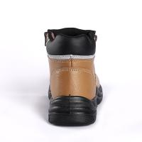 China Footwear Lace Up Cut Steel Toe PU Sole Protection Shock Function Anti Slip Work Boots Safety Shoes for sale