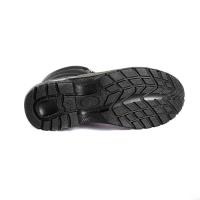 China Mid Cut Comfortable EVA Insole Mesh Lining Oil Resistant Work Boots With Steel Toe Safety Shoes for sale