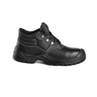 China Premium Genuine Leather Safety Shoes with Ultra Comfort EVA Insole Worker Anti Slip Work Boots for sale