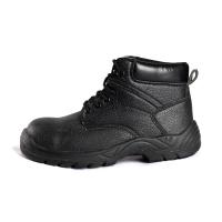 China Unisex Slip Resistant Steel Toe Footwear Work Boots Oil Resistant PU/PU Outsole Safety Shoes for sale