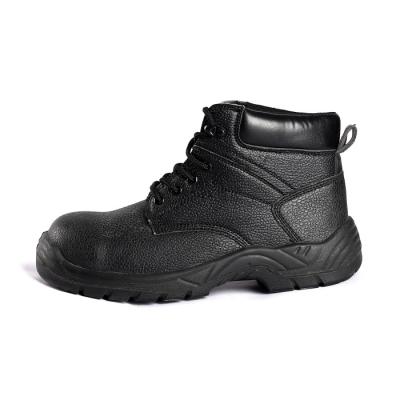 China Unisex Slip Resistant Steel Toe Footwear Work Boots Oil Resistant PU/PU Outsole Safety Shoes for sale