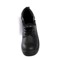 China Unisex Slip Resistant Steel Toe Footwear Work Boots Oil Resistant PU/PU Outsole Safety Shoes for sale